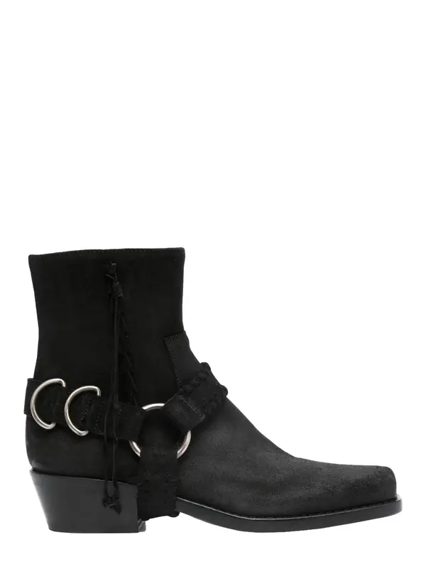 BOTTERO Dalton 50mm Suede Boots - Black