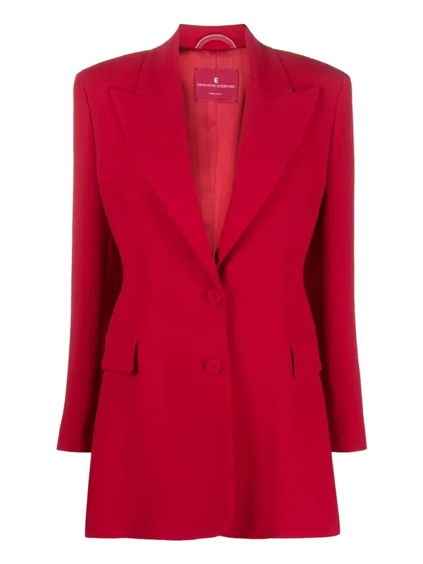 Ermanno Scervino Single-breasted Blazer - Red