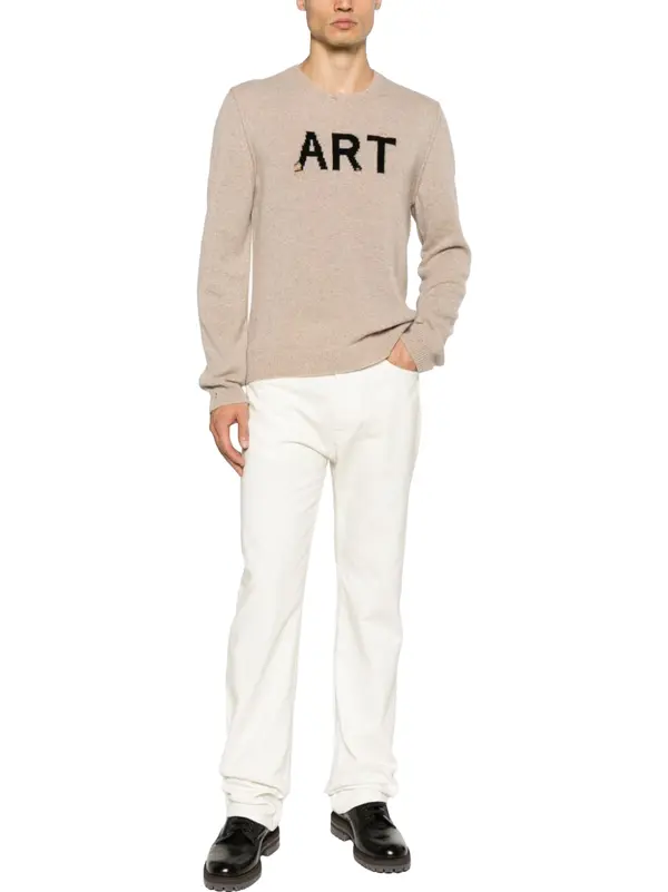 Zadig&Voltaire Intarsia-knit Jumper - Neutrals