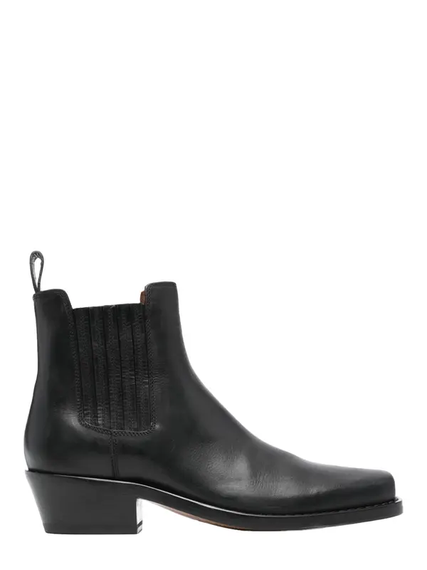 BOTTERO 45mm Leather Chelsea Boots - Black