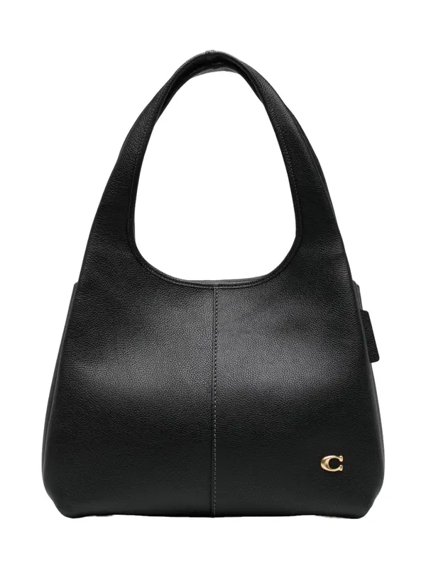 COACH® Lana Pebbled-leather Tote - Black