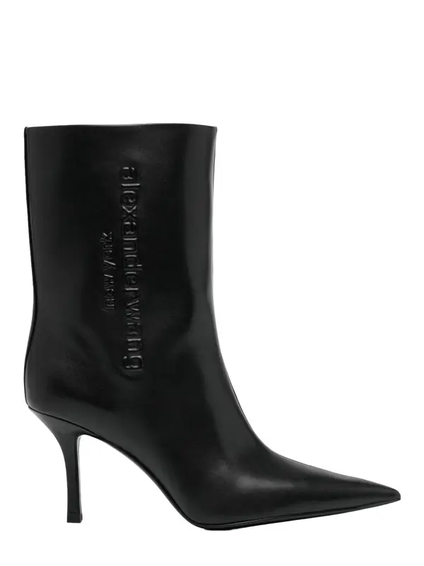 Alexander Wang Delphine 85mm Ankle Boots - Black