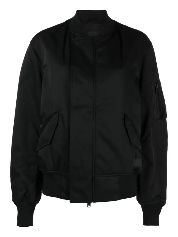 Y3 Long-sleeve Bomber Jacket - Black