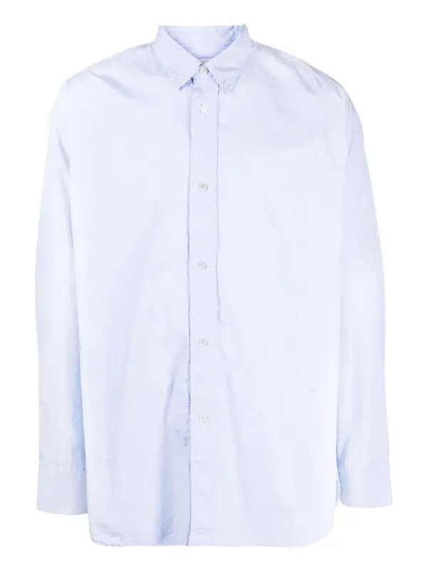 Studio Nicholson Jude Cotton Shirt - Blue
