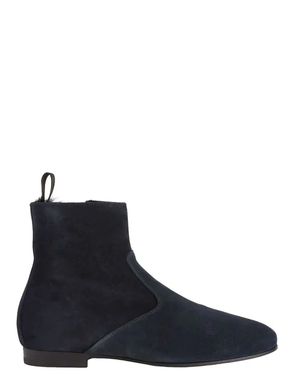 GIUSEPPE ZANOTTI Ron Ankle Boots - Blue