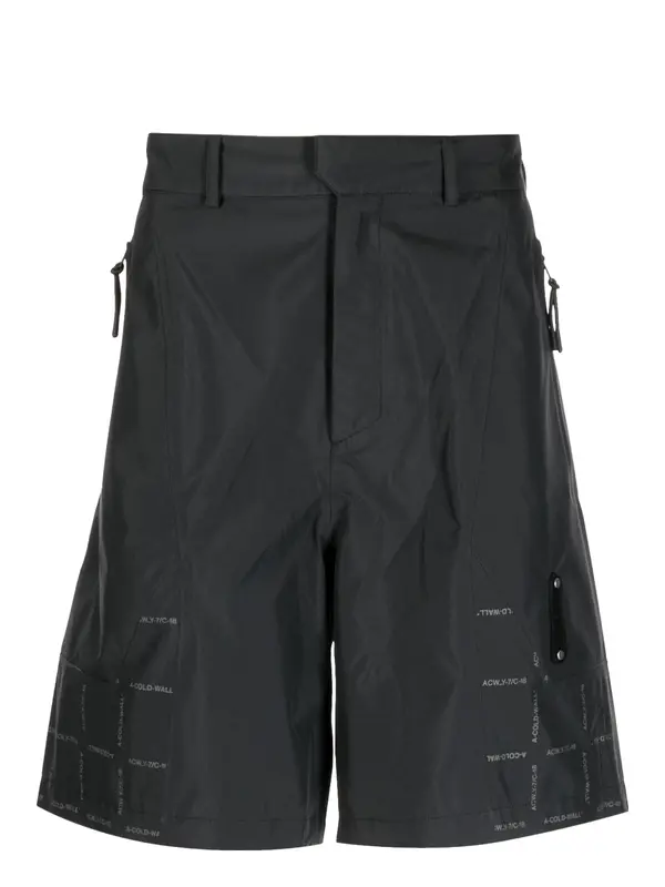 A-COLD-WALL* Grisdale Storm Cargo Shorts - Black