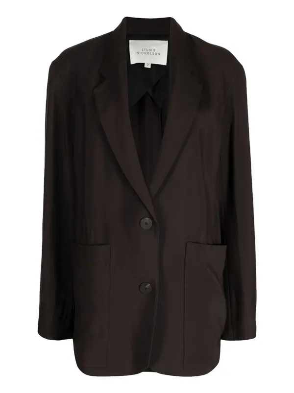 Studio Nicholson Tailored-cut Blazer - Brown