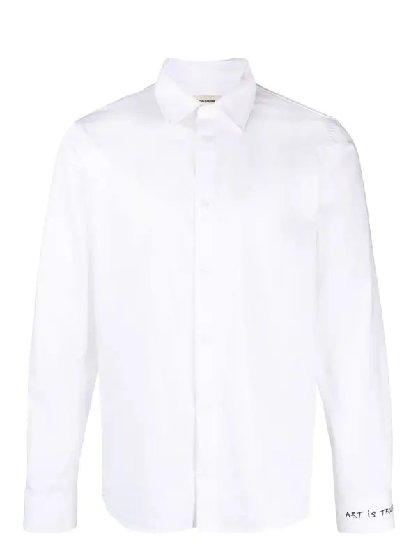 Zadig&Voltaire Sydney Cotton Shirt - White