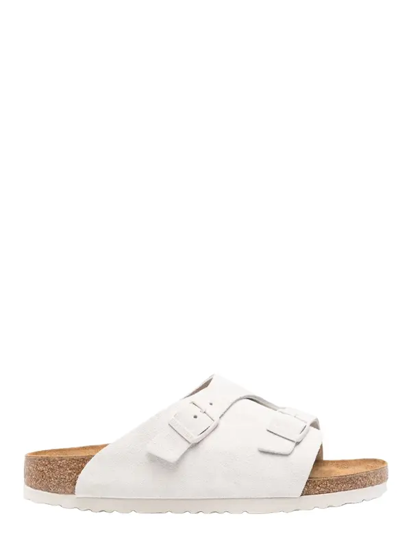 BIRKENSTOCK Zürich Suede Sandals - White