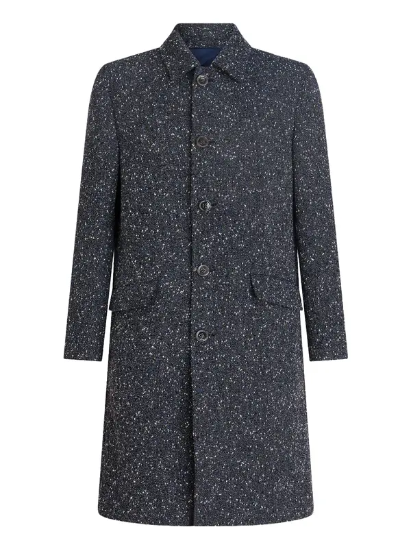 Etro Button-down Coat - Grey