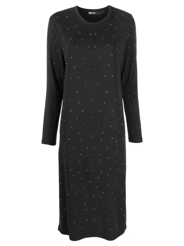 Bimba Y Lola Glitter Embellished Dress - Grey