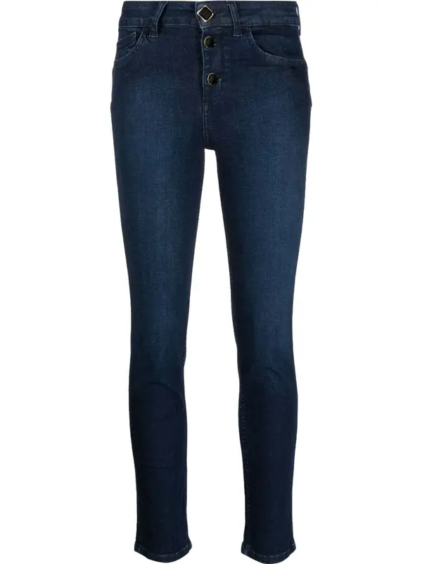 Liu Jo Mid-rise Skinny Jeans - Blue