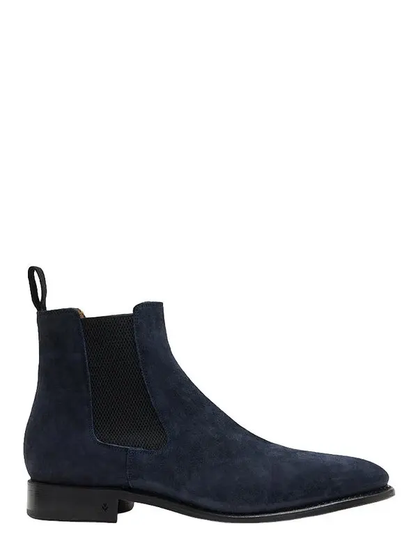 John Varvatos Amsterdam Pull On Chelsea Boots - Navy