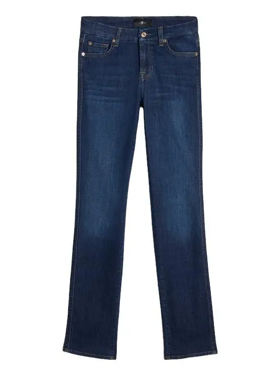 7 For All Mankind Bair Kimmie Straight Leg Jeans - Denim
