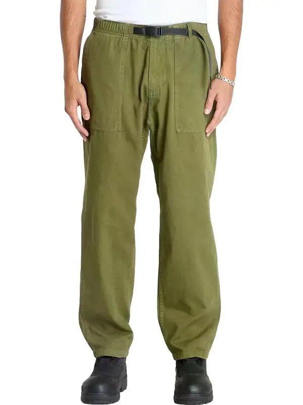 Gramicci Tapered-leg Cotton Trousers - Green