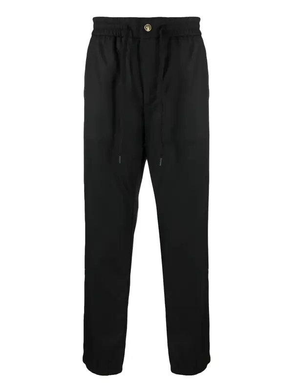 Versace Straight-leg Trousers - Black