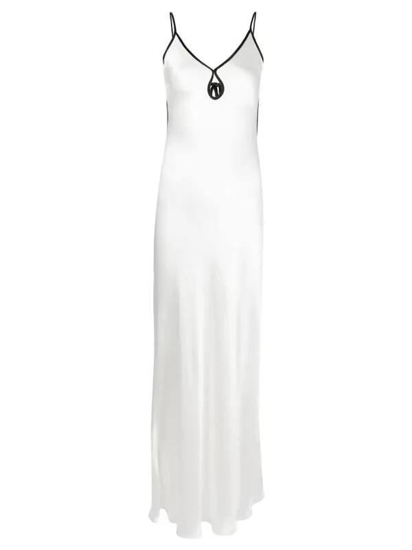 Bec & Bridge Cedar City Satin-finish Dress - White
