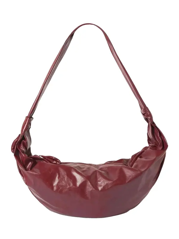 LEMAIRE Croissant Leather Shoulder Bag - Red