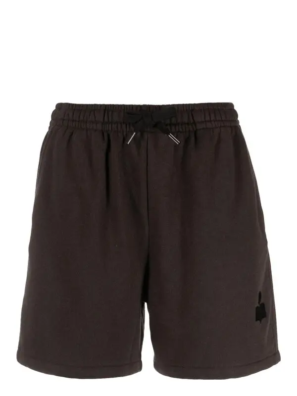 MARANT ETOILE Mirana Track Shorts - Black
