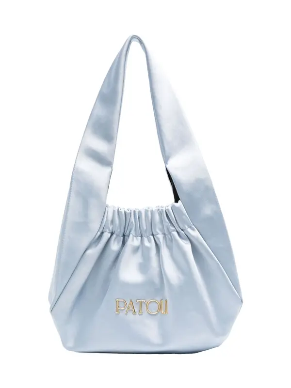 Patou Le Biscuit Mini Tote - Blue