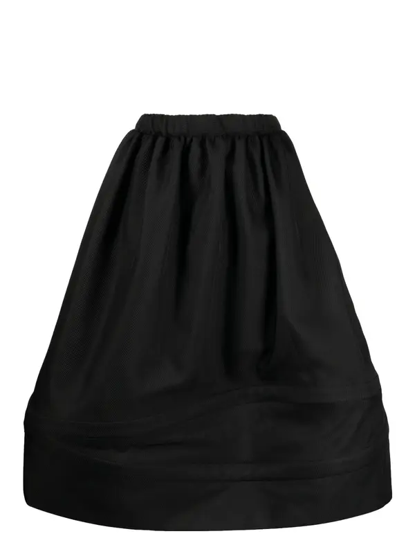 Comme Des Garçons Bell-shape Full Skirt - Black
