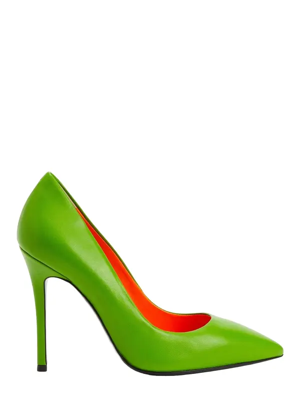 GIUSEPPE ZANOTTI 105mm Lucrezia Pumps - Green