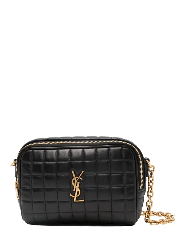 Saint Laurent Mini Cassandre Crossbody Bag - Black