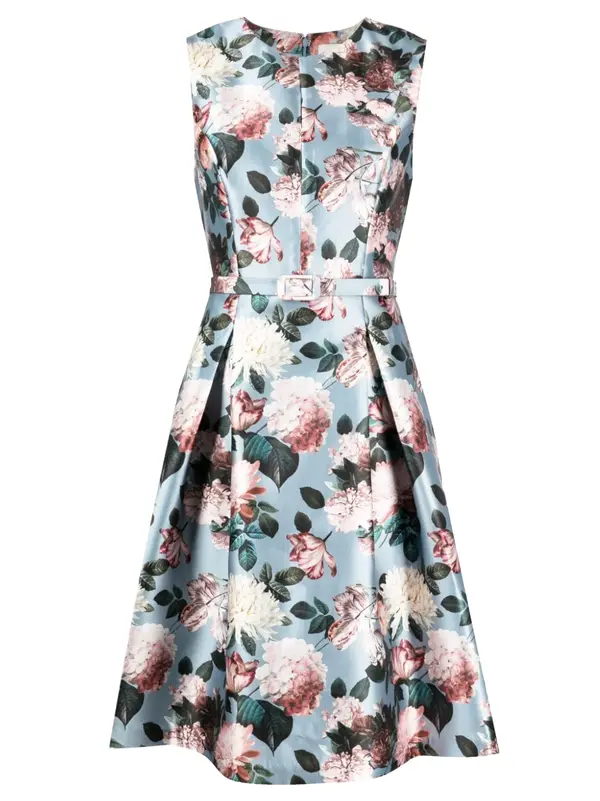 Sachin & Babi Tish Floral-print Dress - Blue