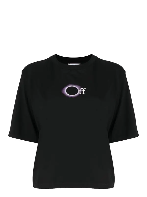 Off-White Logo-print T-shirt - Black
