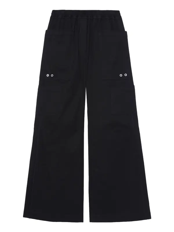 3.1 Phillip Lim Wide-leg Cotton Trousers - Black
