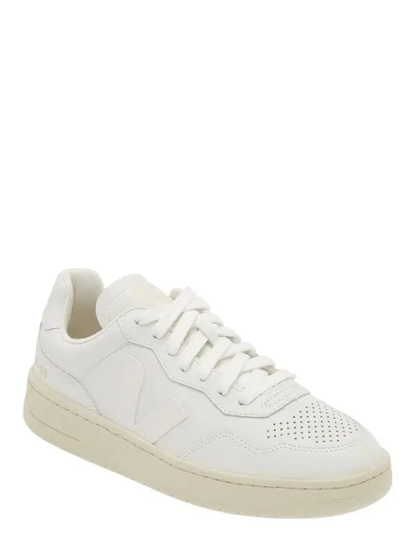 VEJA V-90 Leather Sneakers - Extra White