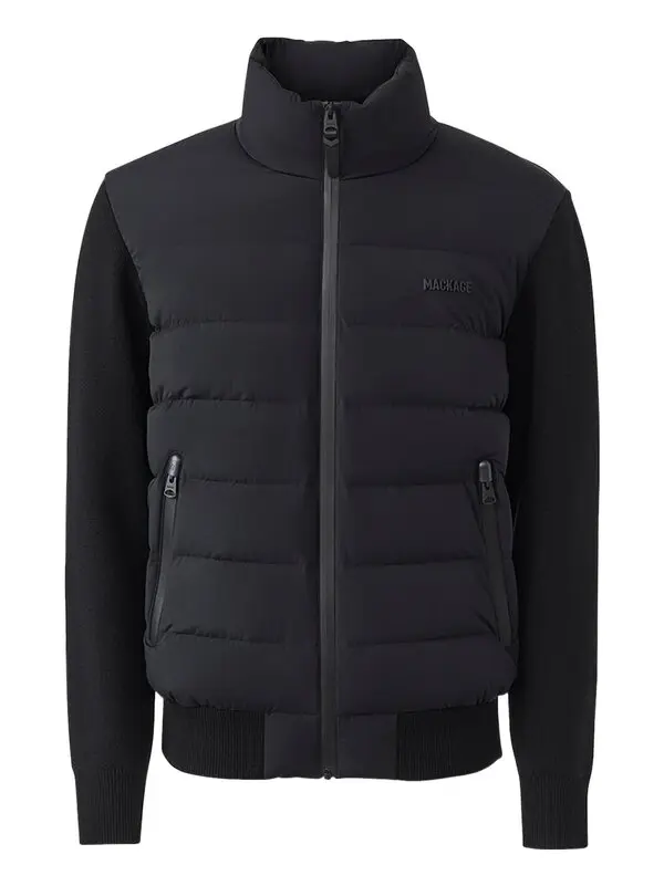 Mackage Haney Hybrid Down Jacket - Black