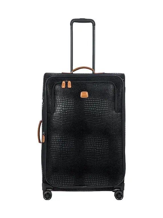Bric'S My Safari 30" Expandable Spinner - Black Croc