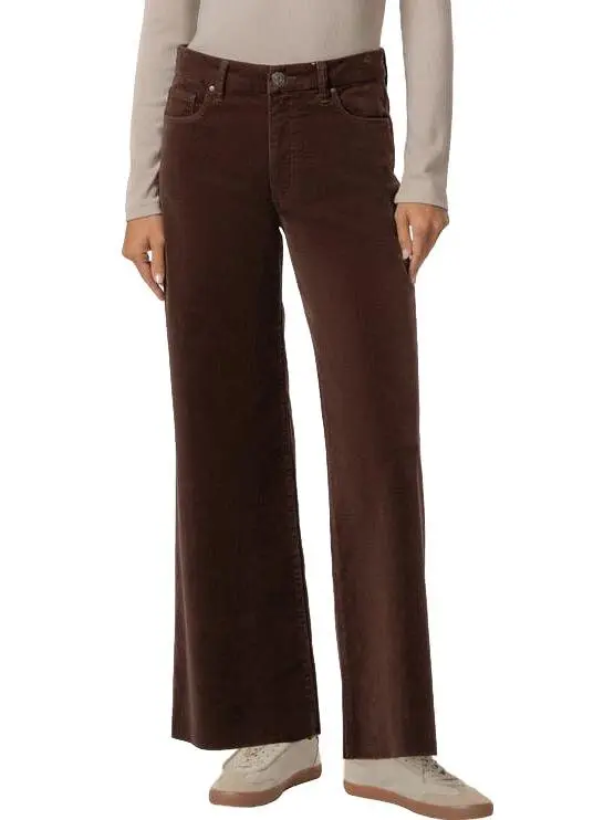 Kut From The Kloth Meg High-waist Wide-leg Jeans - Truffle