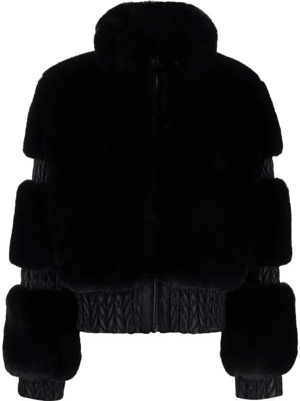 Goldbergh Furry Faux-fur Jacket - Black