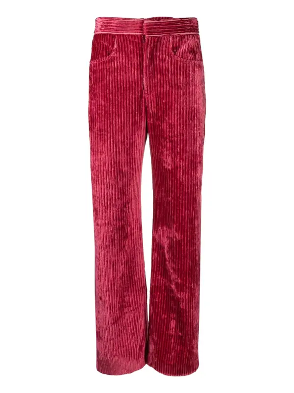 Isabel Marant Rwan Corduroy Trousers - Pink