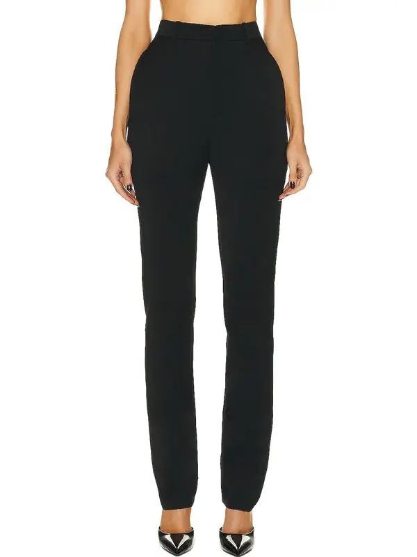 Saint Laurent Tailored Pant - Noir