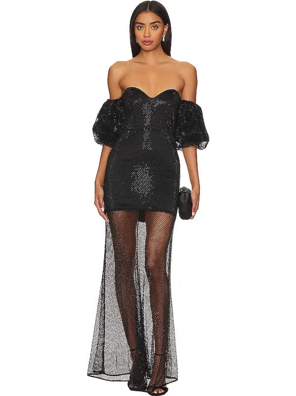 House Of Harlow 1960 X Sulima Gown - Black
