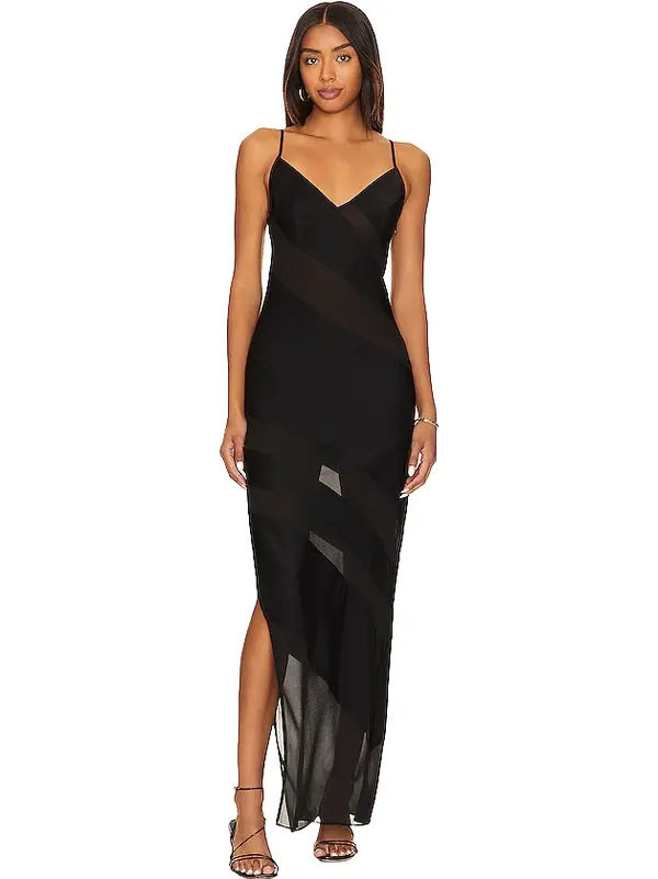 Nbd Ellery Maxi Dress - Black