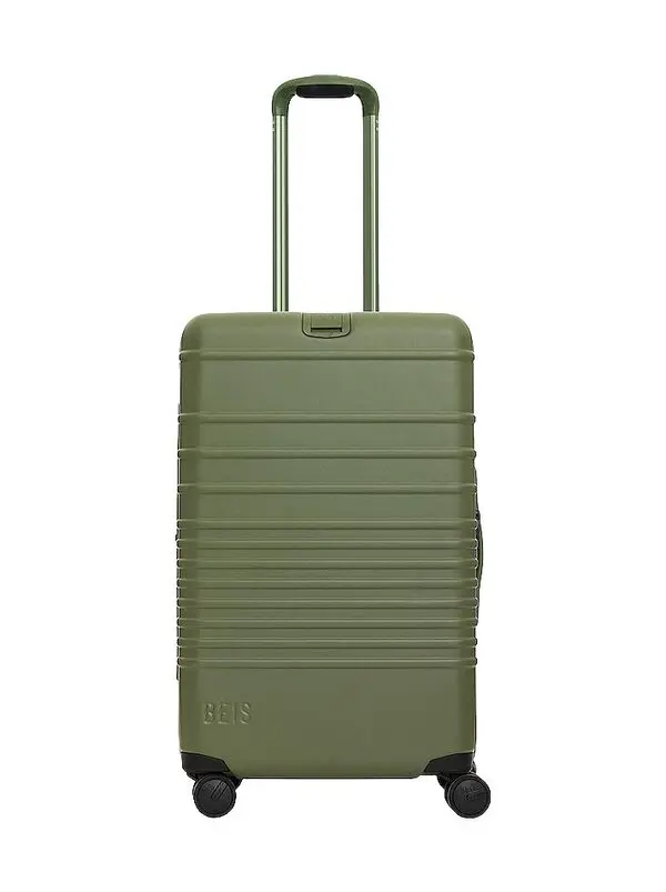 BEIS The Medium Check-in Roller - Olive