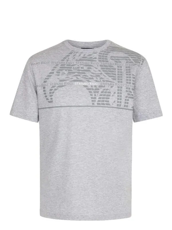 Stefano Ricci Crewneck T-shirt - Grey