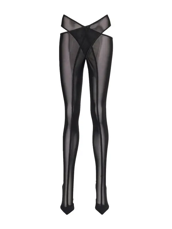 Attico Cheopissima Thigh-high 105 Boots - Black