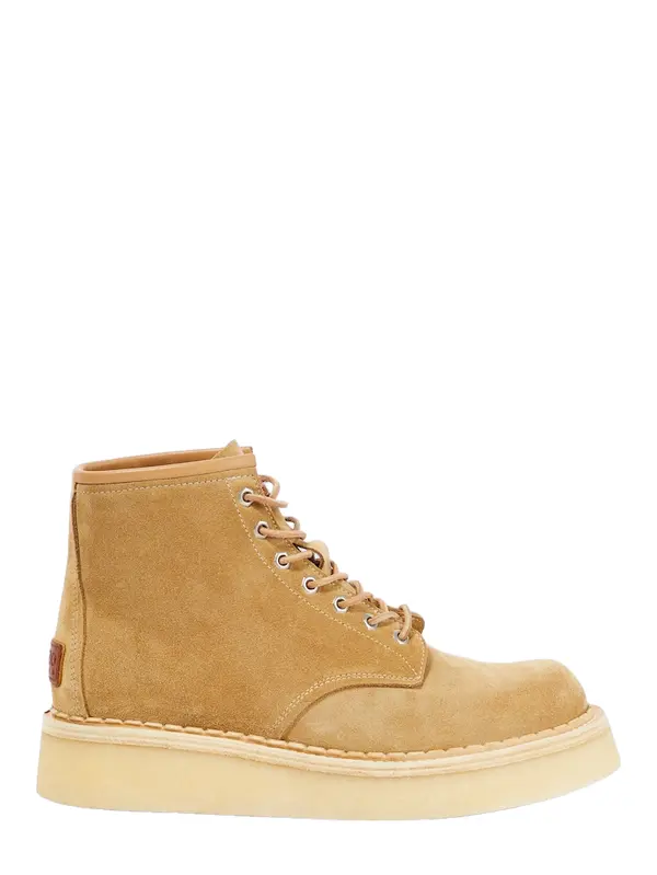 Kenzo Kenzoyama Suede Desert Boots - Beige