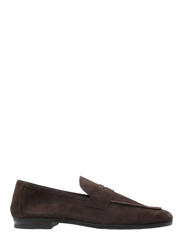 TOM FORD Sean Penny-slot Loafers - Brown