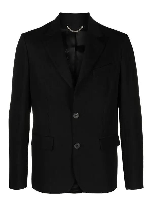 GOLDEN GOOSE Single-breasted Blazer - Black