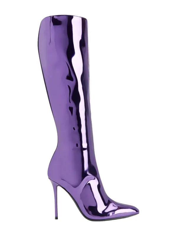 GIUSEPPE ZANOTTI 90mm Brytta High Boots - Purple