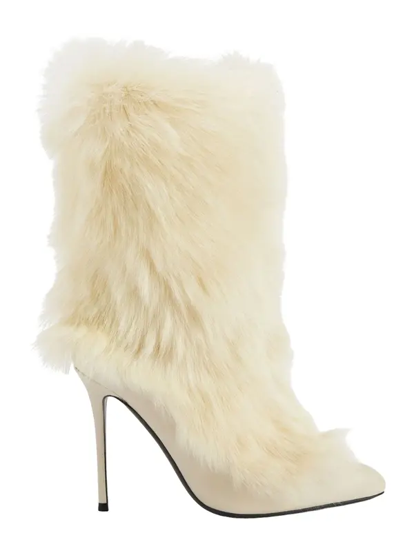 GIUSEPPE ZANOTTI 105mm Micolle Boots - Neutrals