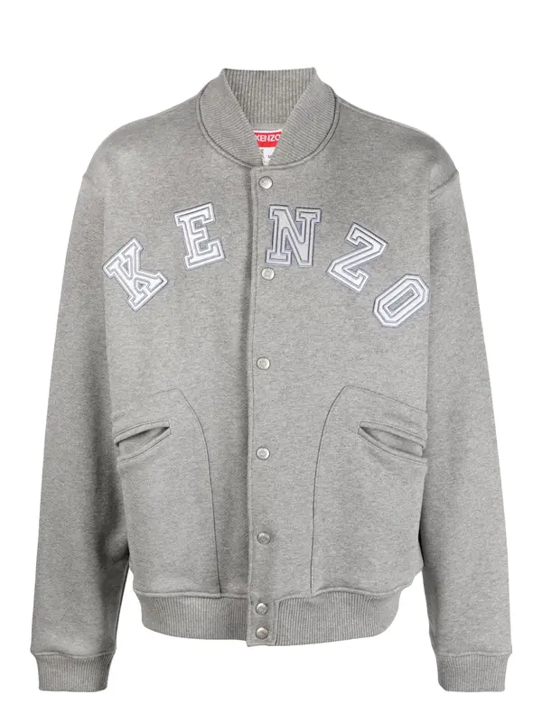 Kenzo Academy Bomber Jacket - Grey