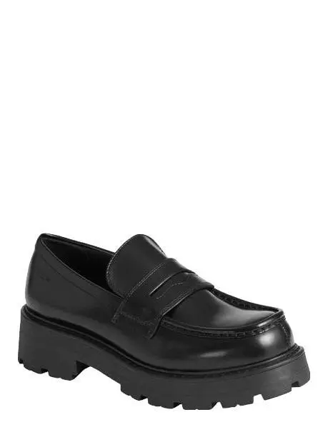 VAGABOND SHOEMAKERS Cosmo 2.0 Platform Loafer - Black
