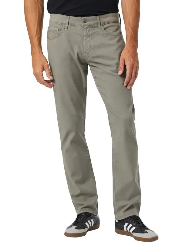 MAVI Marcus Slim Straight Leg Five-pocket Pants - Pewter Luxe Twill